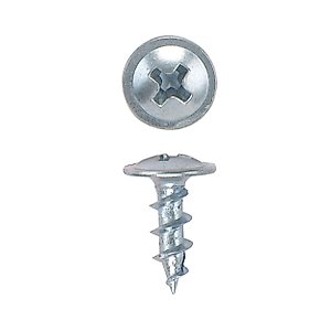 8 x 1/2 HighPoint® Ball Bearing Slide Screws, Round Washer Head, Zinc, 100 pc
