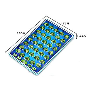 JSXuan Kid Arabic Table Learning Islamic Koran Toy Muslim Quran Education Blue (Blue)