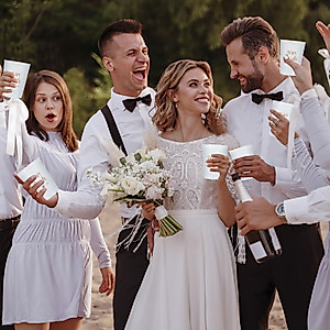 RONRONS 12 Pieces Bachelorette Cups, Plastic White Bride Tribe Cups, Team Bride Bachelorette Party Decorations, Reusable Bachelorette Supplies for Bridal Shower, Bridesmaid Wedding Gift