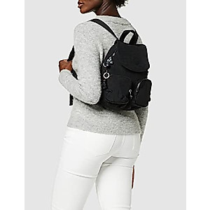 Kipling Women's Firefly UP Backpacks, Black Noir, 14x22x31 cm (LxWxH)