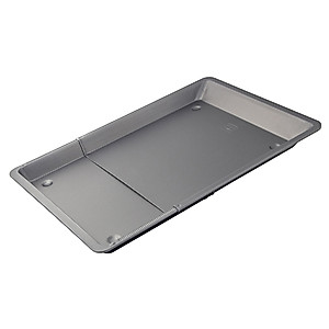 Dr.Oetker "Back-Idee" Adjustable Baking Sheet, 12.99" x 14.57-20.47", Black