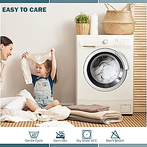 Full Waterproof Mattress Protector Deep Pocket Mattress Cover, Soft Breathable Mattress Pad, Fitted Noiseless Waterproof Bed Cover Stretch to 19"