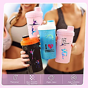 Riakrum 100 Sheets Clear Printable Sticker Paper for Inkjet Printer 8.5 x 11'' Transparent Waterproof Sticker Paper Letter Size Adhesive Clear Labels for Inkjet Printer Dries Quickly Holds Ink Greatly