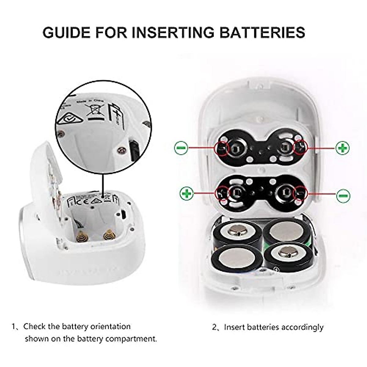Arlo Batteries Rechargeable 123A and Charger 20 Pack [ ICR17335 NiMH Battery Replace 3V CR123A Batteries ] for Arlo Cameras, Alarm System, LED Flashlight