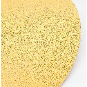 Benchmark Abrasives 5" PSA Gold Self Adhesive DA Sanding Disc Roll Aluminum Oxide Grains Designed for Surface Blending Edge Sanding General Stock Removal Orbital Sanders (100 Discs) - 80 Grit