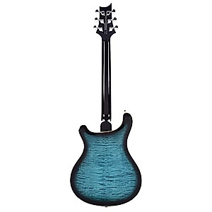 PRS Paul Reed Smith 6 String SE Hollowbody II, Faded Blue Burst with Case, Right (105537:PB)