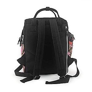 Backpack Diaper Bag Pink Camouflage Womens Travel Bag Mens Laptop Bags