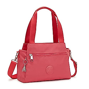 Kipling Elysia Shoulder Bag Natural Coral