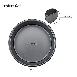 Instant Pot Official Round Cake Pan, 7.7-Inch, Gray