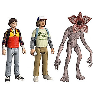 Funko Action Figure: Stranger Things 3 Pack - Pack 2, Will, Dustin, and Demogorgon Collectible