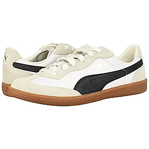 PUMA mens Super Liga Og Sneaker, Puma White-puma Black-puma Team Gold, 11 US