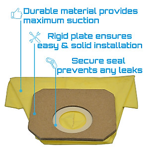 Fraserparts 10 Replacements for Honda Bags, Fit Odyssey Car Vacuums, Compatible with Part 2940380 and 84909-TK8-A01