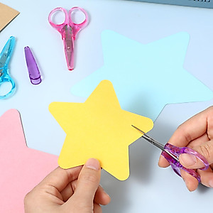 Andibro 3Pcs Small Craft Scissors, Mini All Purpose Scissors with Cover Stainless Steel 3In Tiny Travel Scissors Portable Straight Fine Tips Scissors Set Paper Cutting Scrapbooking Sewing