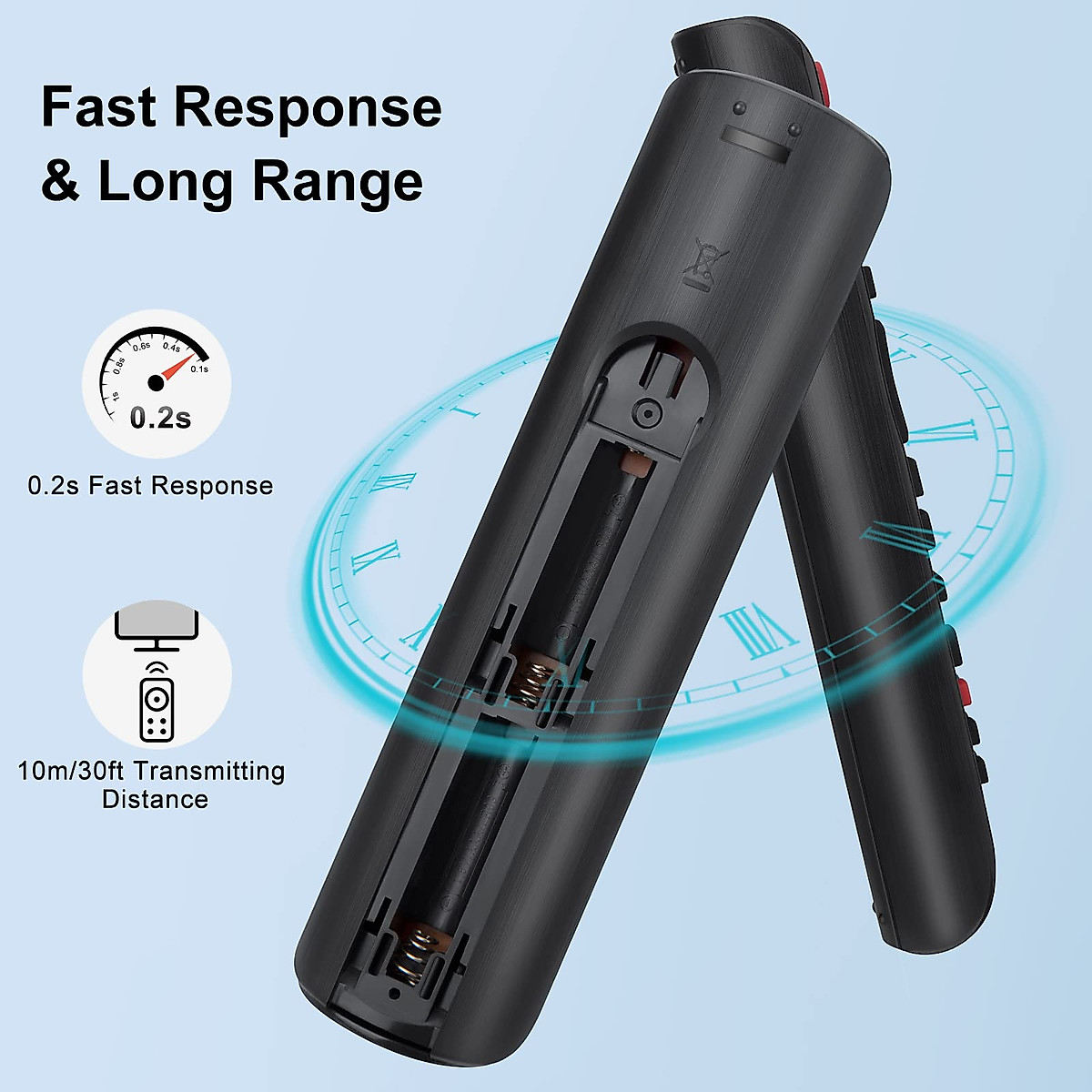 Oarrod 【Pack of 2】 Replacement Remote only for All Roku TVs, Compatible for TCL Roku/Hisense Roku/Onn Roku/Sharp Roku/Philips Roku Series Smart TVs (Not for Roku Stick, Box, Premiere and Players)