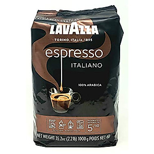 Generic Lavazza Espresso Italiano Whole Bean Coffee Bulk 3 Pack - 35.2 oz Per Bag - 105.6 oz Total - 100 Arabica Coffee