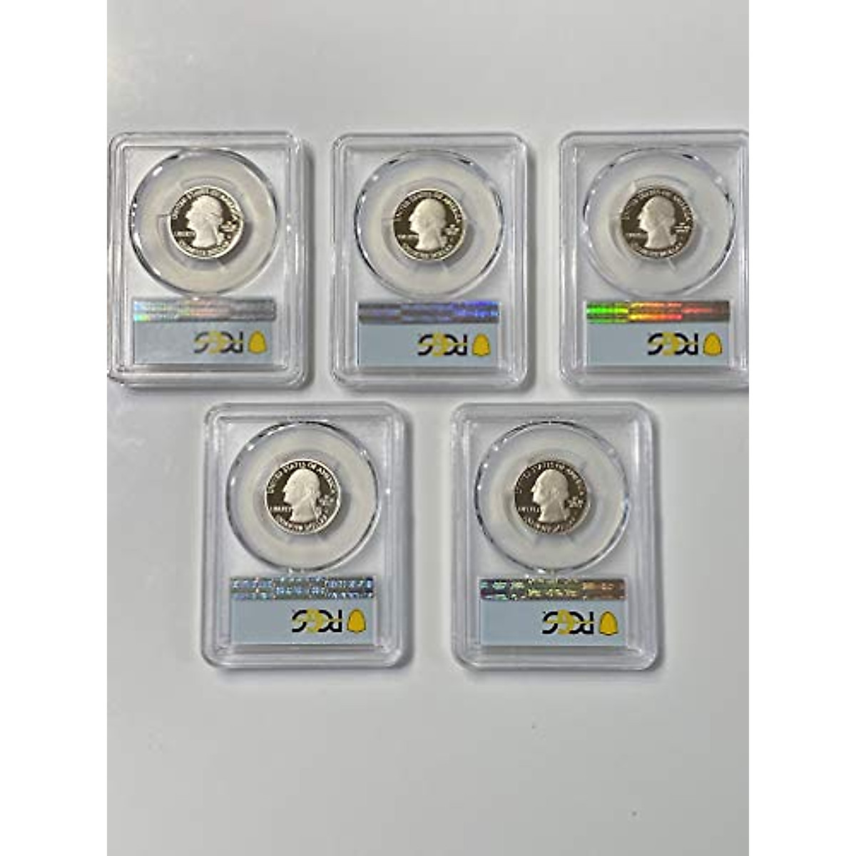 2020 S America The Beautiful 2020 PR-70 PCGS Quarter Proof Set First Day of Issue PR-70