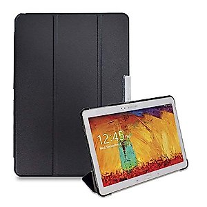 AFesar Galaxy Note 10.1 2014 Edition Tablet Case, Lightweight Smart Trifold Stand Case Cover for Samsung Note 10.1 Model SM-P600 P601 P605 with Magnetic Pocket