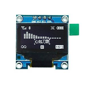 HiLetgo 0.96" SSD1306 I2C IIC SPI Serial 128X64 OLED LCD Display 4 Pin Font Color White