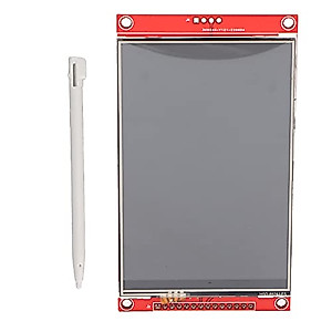 Jopwkuin TFT LCD Touch Screen Display, Optional Touch Function 480x320 HD ILI9488 Driver SPI Serial TFT LCD Display Module 14pin for Industry