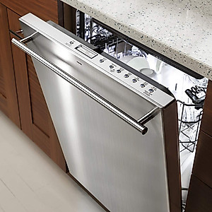 LACHEERY 24x160in Silver Stainless Steel Backsplash Contact Paper Metal Texture Interior Vinyl Film Waterproof Countertop Self Adhesive Laminate Shelf Liner Dishwasher Microwave Fridge Oven Makeover