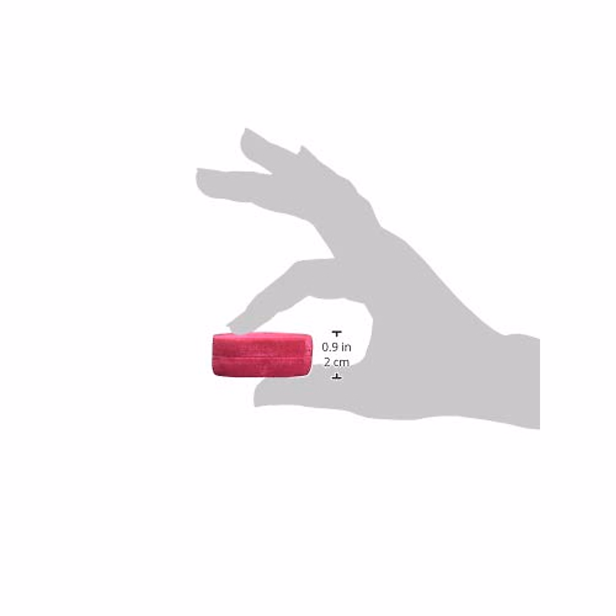 By Annie 3/4" X 2 Yd. Fold-Over Elastic, Lipstick