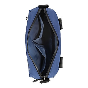 Nautica Womens Nautica Nylon Bean Bag Crossbody/Belt Bag With Adjustable Shoulder Strap, Indigo, One Size