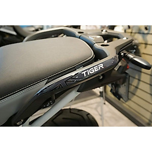 labelbike - 3D Stickers Motorcycle Handle Protections Compatible with Triumph Tiger 900 GT and 900 Rally - Tiger 850 Sport and Tiger 1200 GT, GT Pro, Rally Pro