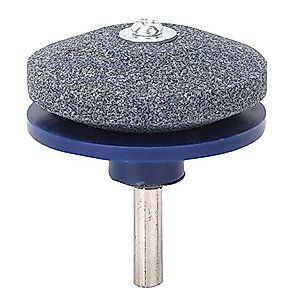 Blade sharpener, professional sharpening Faster lawn mower Sharpener garden Industrial tool for sharpening lawn blades Drilling blades and mowing