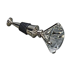 Clear Diamond Bottle Stopper