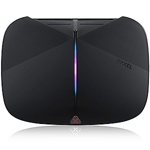 Zyxel Armor G5 12-Stream Multi-Gigabit WiFi 6 Router - AX6000 Wireless Speed. Large Home Coverage. 1 x 2.5 Gbps WAN Port, 1x 10 Gbps LAN Port, 4 x Gigabit Ethernet Ports. OpenVPN and WPA3 [NBG7815]