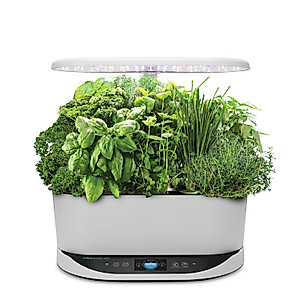 AeroGarden Bounty Indoor Hydroponic Herb Garden, White