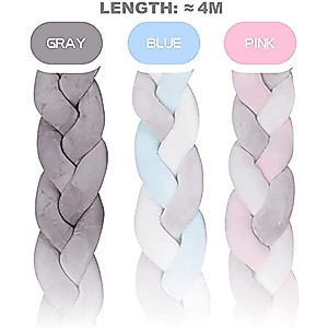 GearKing Cushion Soft Knot Pillow158 inches Handmade Soft Cushion Decor for Bedroom (158in+Pink)