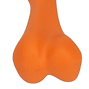 Dog Dental Chews Toy, Teeth Grinding Cleaning Dog Bone Toy Bite Resistant Interactive Rubber for Pet Supplies for Dog (S)