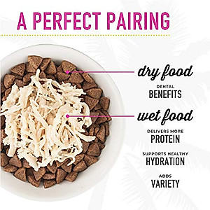 Tiki Cat Baby Mousse & Shreds, Chicken, Salmon, and Chicken Liver, High-Protein, Wet Cat Food for Kittens 4 Weeks+, 1.9 oz. Cans (Pack of 3)