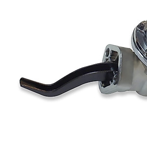 DEMOTOR PERFORMANCE Chrome High Volume Mechanical Fuel Pump For Ford Small Block V8 289 302 351W