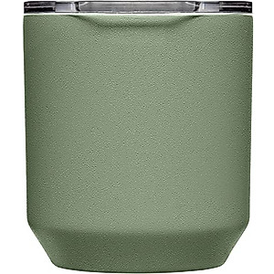 CamelBak Horizon 10oz Rocks Tumbler - Cocktail Glass - Insulated Stainless Steel - Tri-Mode Lid - Moss