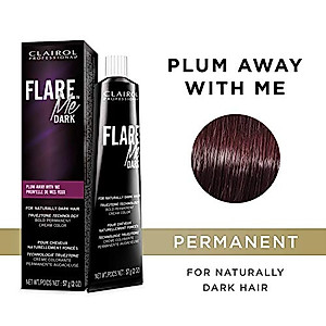 Clairol Professional Flare Me Hair Color Dark 6vv Plum Away, 2 oz