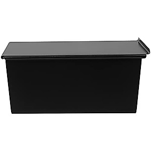 Healifty Pan with Lid Pullman Loaf Pan Carbon Steel Loaf Pan Toast Mold With Cover For Bakeware Bread, Baking Tools Bread Mold Toast For Oven Baking Pullman Loaf Broiler Pan for Oven