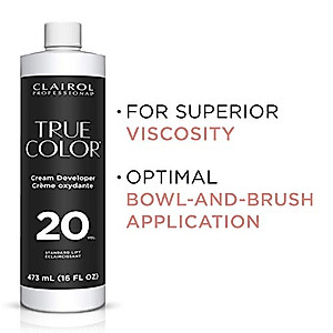 Clairol Professional TRUE COLOR Crème 20 Vol Developer 16oz