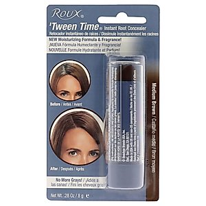 Roux 'Tween Time Instant Root Concealer Temporary Touchup Stick, Medium Brown (Pack of 1)