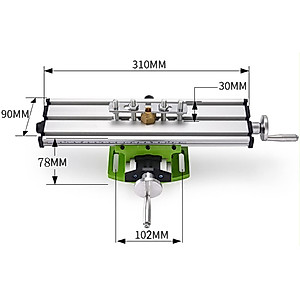 Mini Precision Milling Machine Worktable Multifunction Drill Vise Fixture Working Table(BG6300)