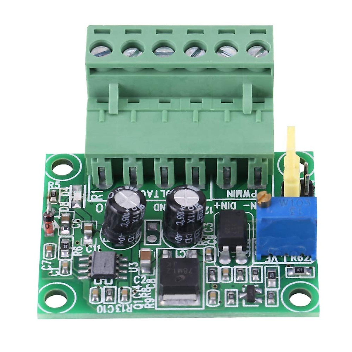 Frequency to Voltage Converter Module,PWM to Voltage Module,Frequency Converter,1-3KHZ 0-10V PWM Signal to Voltage Converter Module Digital Analog Board