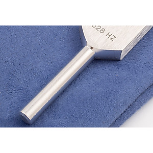 528 hz Tuning Fork for Healing and Health by Omnivos, Solfeggio Frequency for Awareness, Emotional and Spiritual Meditation, Made in The USA