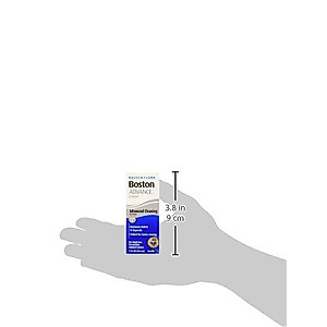 Contact Lens Solution by Boston Advance, for Gas Permeable Contact Lenses, 1 Fl Oz (Pack of 4)