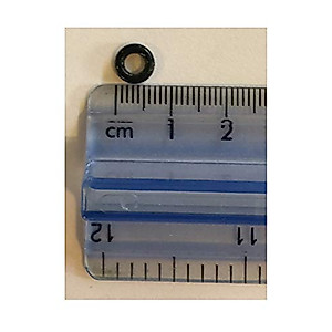 Optic Shop Eyeglass Frame Grips-Hinge Tighteners - 4mm Inside Diameter (Pack of 2)