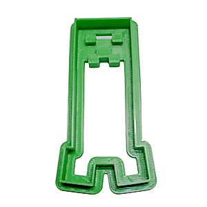 INSPIRED BY CREEPER MONSTER SCOPE BLOCK ADVENTURE VIDEO GAME COOKIE CUTTER MADE IN USA PR519