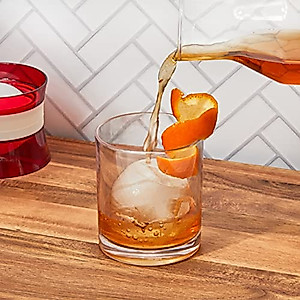 ZOKU Set of 2 Silicone Ice Sphere Molds, Stackable 2.5-Inch Ice Ball Makers, Keep Drinks Colder Longer with Less Dilution, Leak-free, Easy-Release, Black