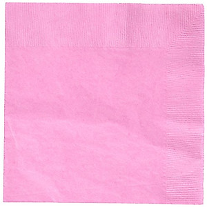New Pink 2-Ply Dinner Napkins | Pack of 20 | Party Supply