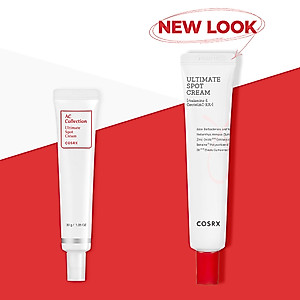 COSRX AC Collection Ultimate Spot Cream, 1.05 fl.oz / 30g, Acne Spot Treatment, Animal Testing Free, Paraben Free, Korean Skin Care