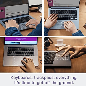 Nums Smart Touchpad Numeric Keypad for Surface Pro 7/8/9/X Surface Laptop All Model, Touchpad Protector, Excellent Touch Experience, Durable Tempered Glass, (Surface Pro 8/9/X)